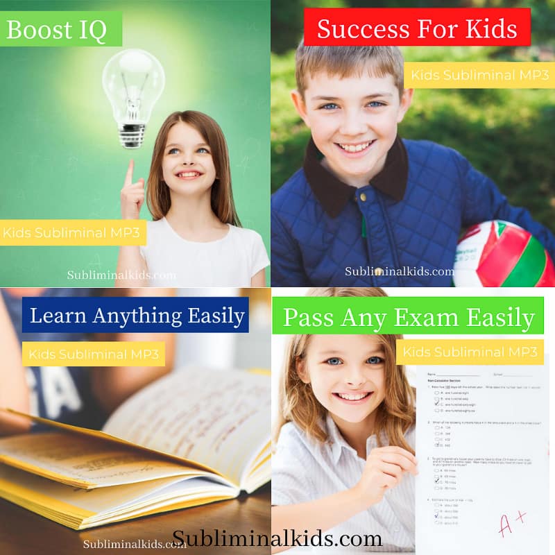 Brain Boosting Bundle | 4 Kids Subliminal MP3 Albums